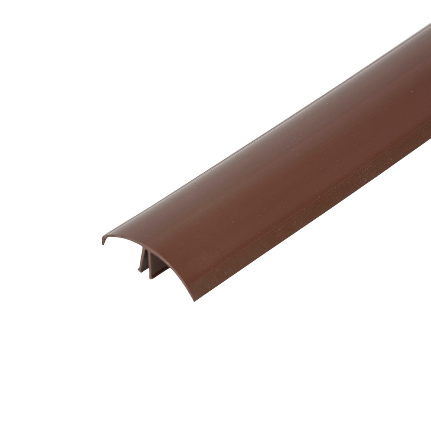 Corotherm - 10/16mm PVC Purlin Supported Glazing Bar Top Cap - Brown ...