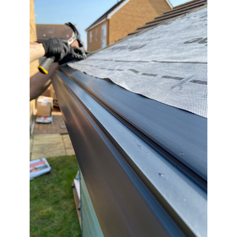 Onduline Eaves Tray - 1500mm (Black)