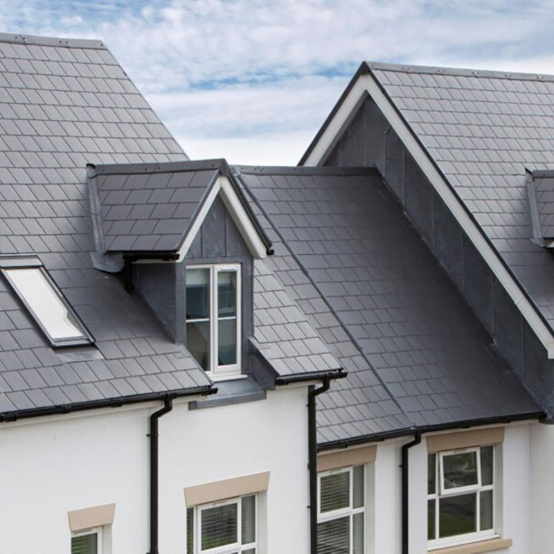 Cedral Rivendale Textured Fibre Cement Roof Slate - Blue/Black
