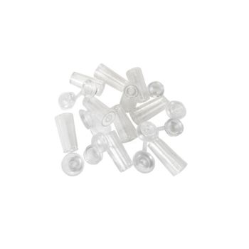 MegaSheet Corrugated Sheet Fixing Caps - Clear (Pack of 50)