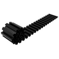 Manthorpe Abutment Flash Vent - 11 x 235 x 3000mm - Black