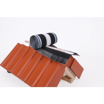 Klober Roll-Fix Universal Vented Ridge and Hip Kit - Anthracite