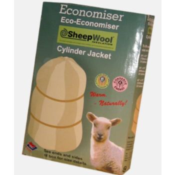 SheepWool Eco-Economiser Hot Water Cylinder Jacket - 36" x 18" (35 ...