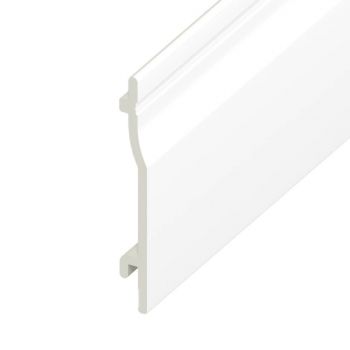 UPVC Shiplap Cladding Board - White (5m)