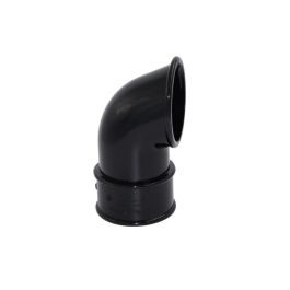 Aquaflow UPVC Half Round Guttering Downpipe Shoe - 68mm