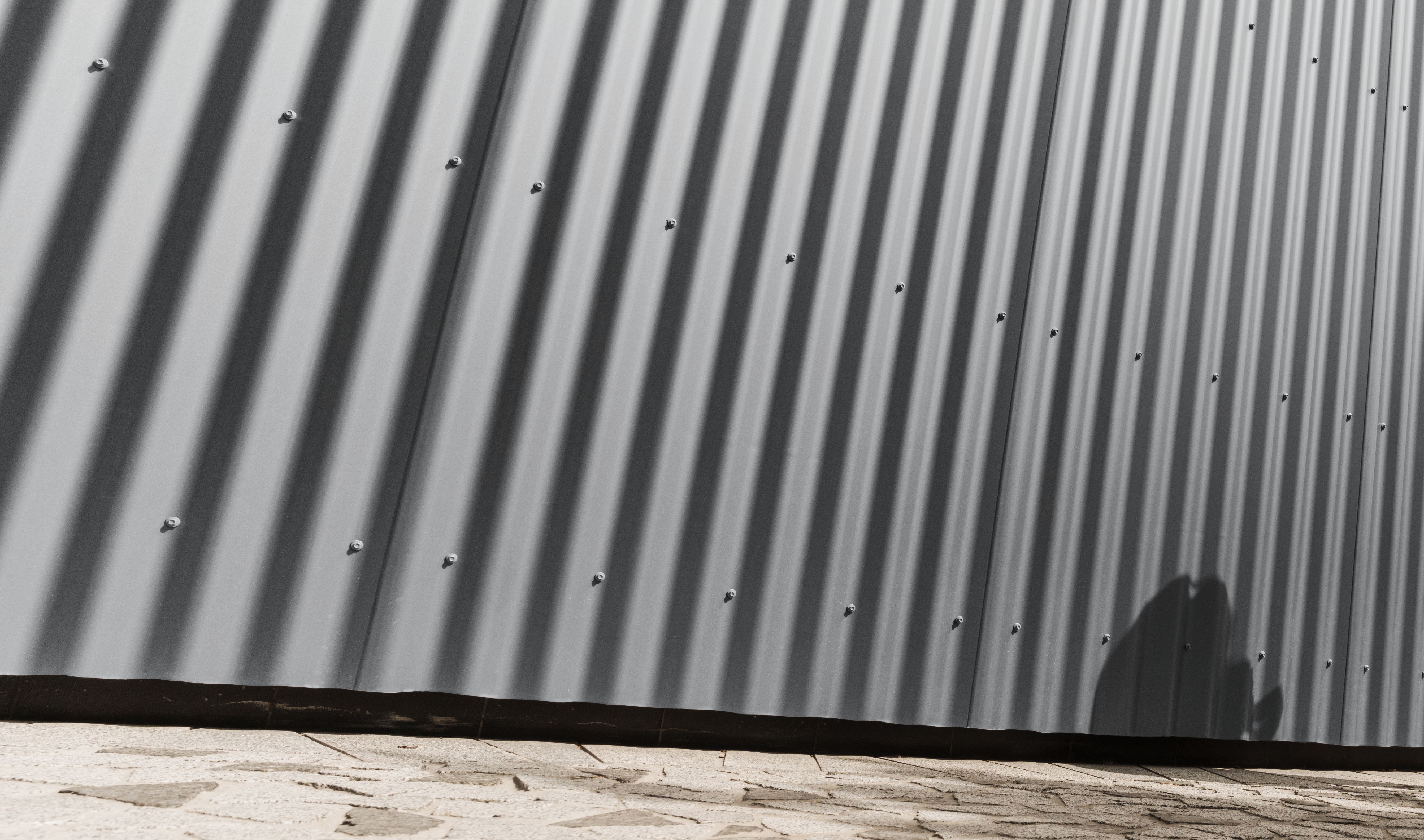 Painted Corrugated Metal Panels