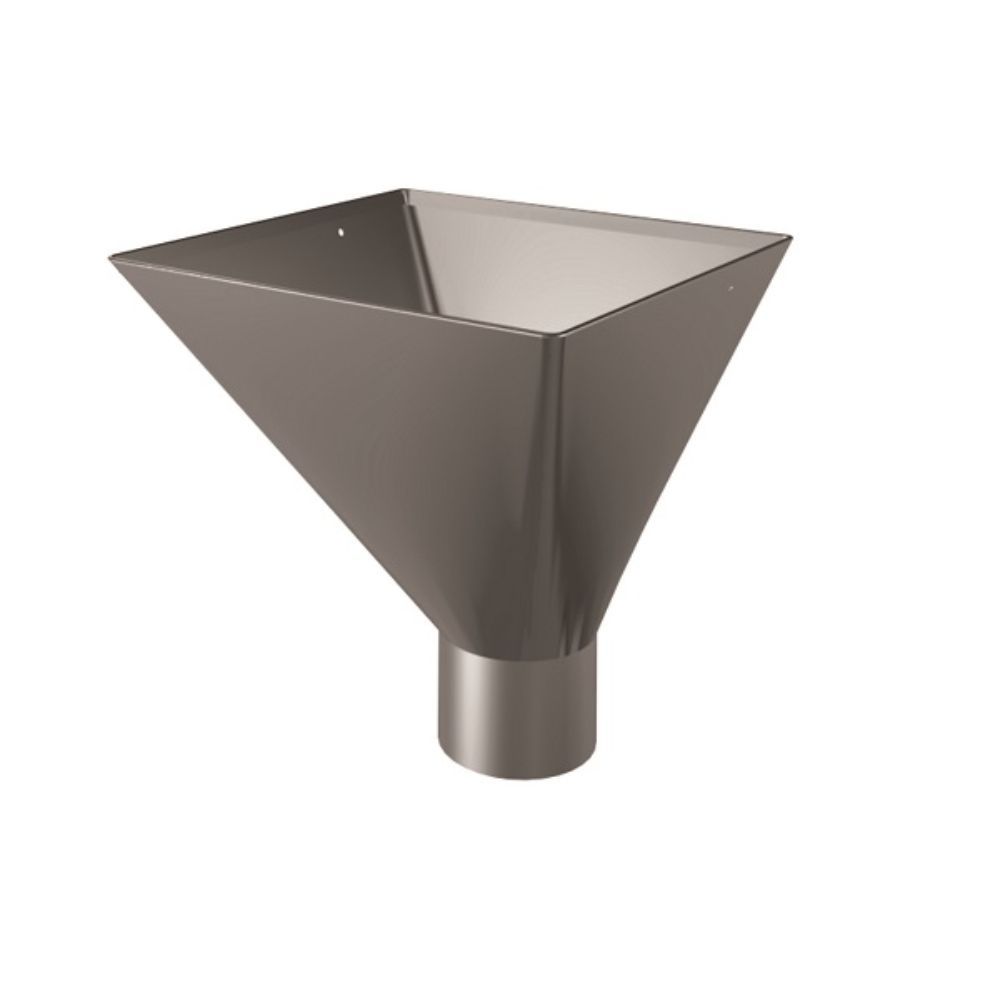 Lindab Steel Guttering - Half Round Gutter - Magestic Galvanised