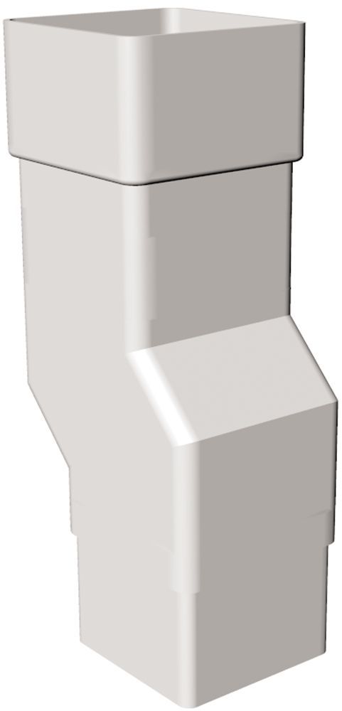 Freeflow 65mm Square to Round Gutter Adapter