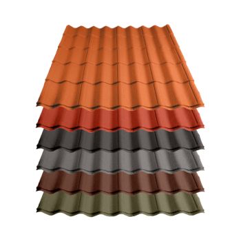 Britmet - Pantile 2000 - Tile Effect Sheet - Made to Measure (0.9mm)