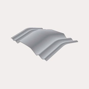 Swisspearl Big Six Fibre Cement Ventilated Cranked Crown Sheet