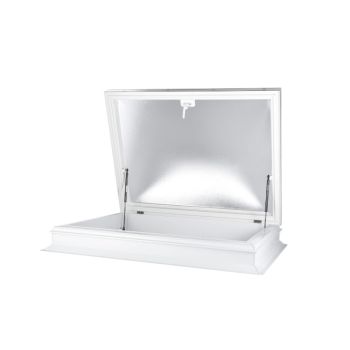 Coxdome Polycarbonate Rooftop Access Hatch with Upstand