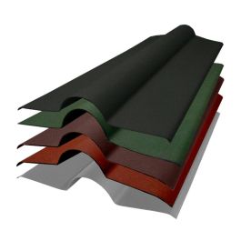 MegaSheet Bitumen Ridge Piece - 1000mm x 450mm x 2.2mm