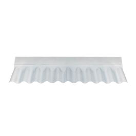 MegaSheet 3in Corrugated PVC Wall Flashing - 762mm x 150mm x 0.65mm (Clear)
