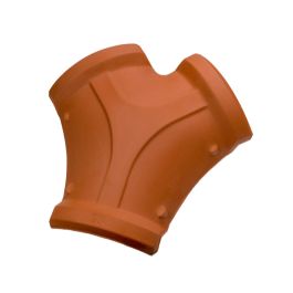 British Ceramics Clay 3-Way Ridge/Hip Cap