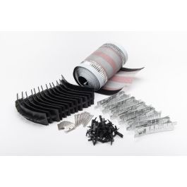 Corovent URS - Universal Dry Fix Ridge System Kit - Black