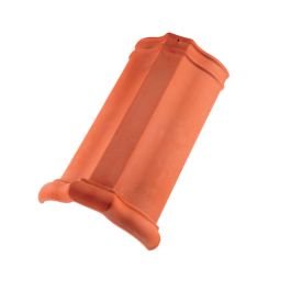 British Ceramics Square Clay Ridge Tile