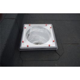 Em-Tube Flat Roof Sun Tunnel to Suit Builders Upstand with Flexible Tubes