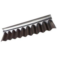 Onduline Apron Flashing - 930mm x 190mm x 80mm (Black)
