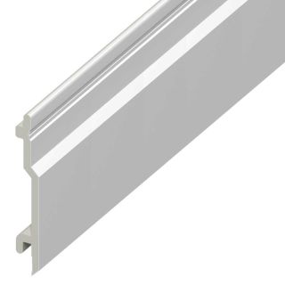 UPVC Shiplap Cladding Board - White (5m)