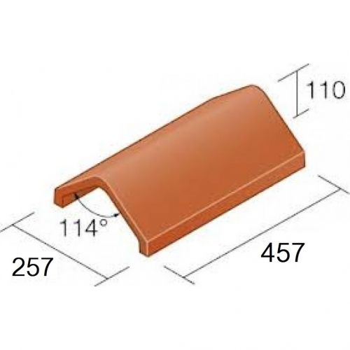 Sandtoft Concrete Ridge Tiles, Hips and Flashings | Roofing Megastore