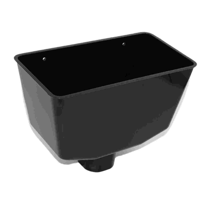 Aquaflow UPVC Guttering Universal Downpipe Hopper - 255mm x 137mm x 195mm