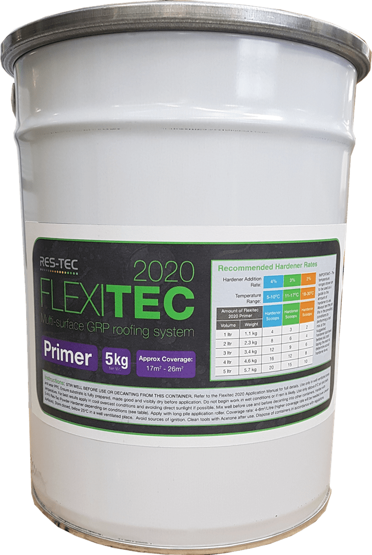 Flexitec 2020 Primer (5kg) | Roofing Megastore