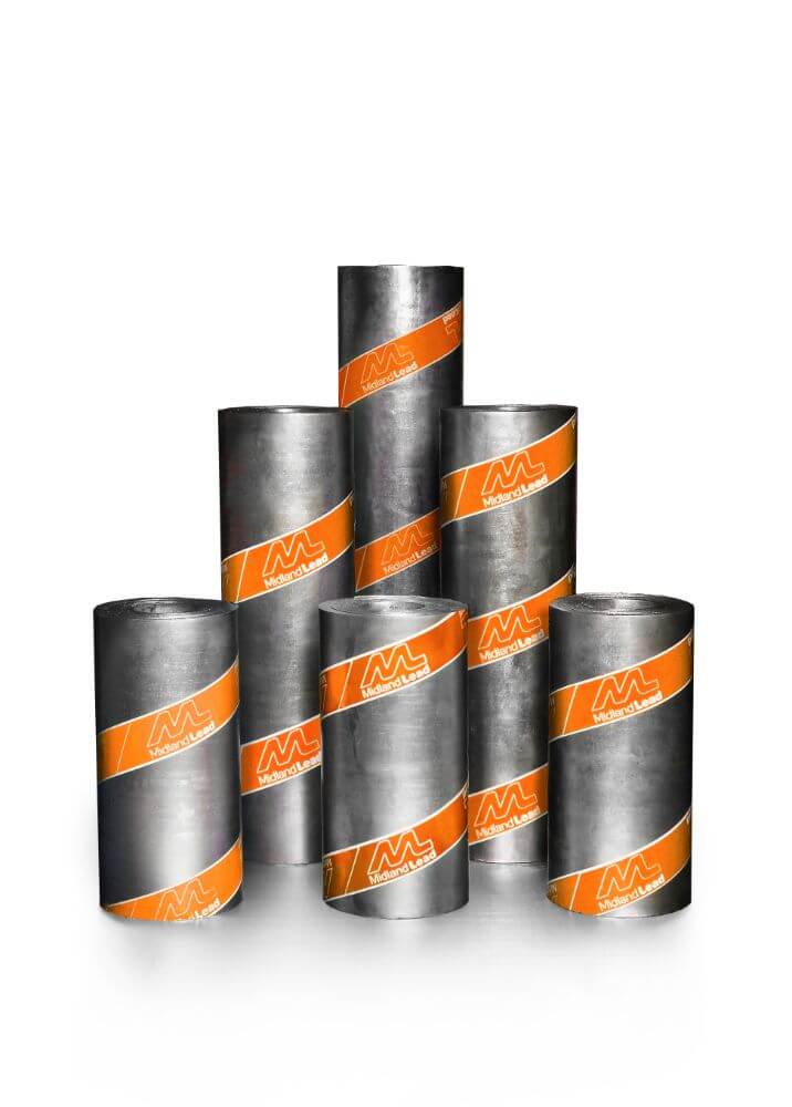 Code 8 Lead Flashing Roll - Midland Lead