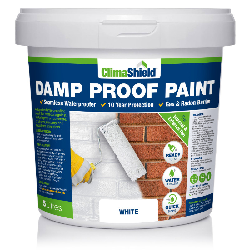 SmartSeal - ClimaShield Semi-Gloss Damp Proof Paint