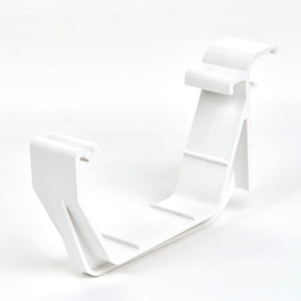Poly X PVC Clip-In Gutter Bracket - White