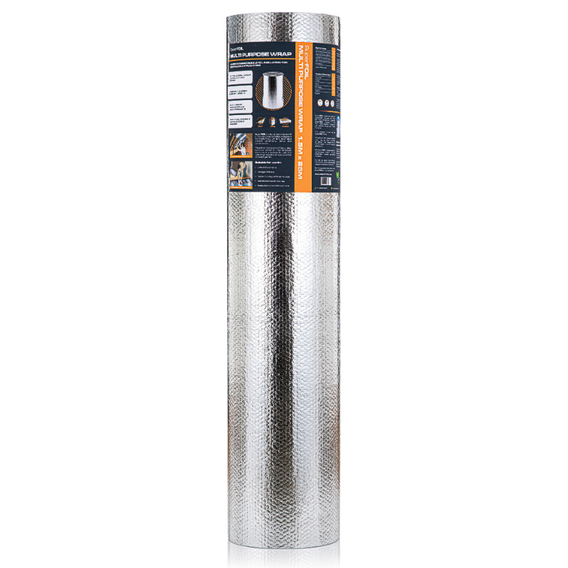 SuperFOIL SFBA Double Foil Single Bubble Insulation - 3mm x 1500mm x 25m