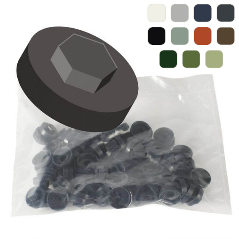 5/16th TEK Screw Colour Caps - Pack of 100