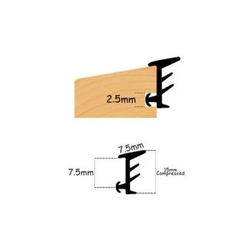 Storm Capex Push-Fit Glazing Gasket