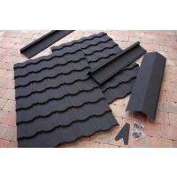 Corotile Lightweight Metal Roofing Sheet - Charcoal - 1140x860mm