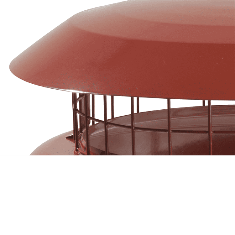 Econocowl Stainless Steel Chimney Cowl - Solid Fuel - 150-250mm