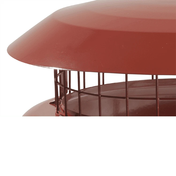 Econocowl Stainless Steel Chimney Cowl - Solid Fuel - 150-250mm