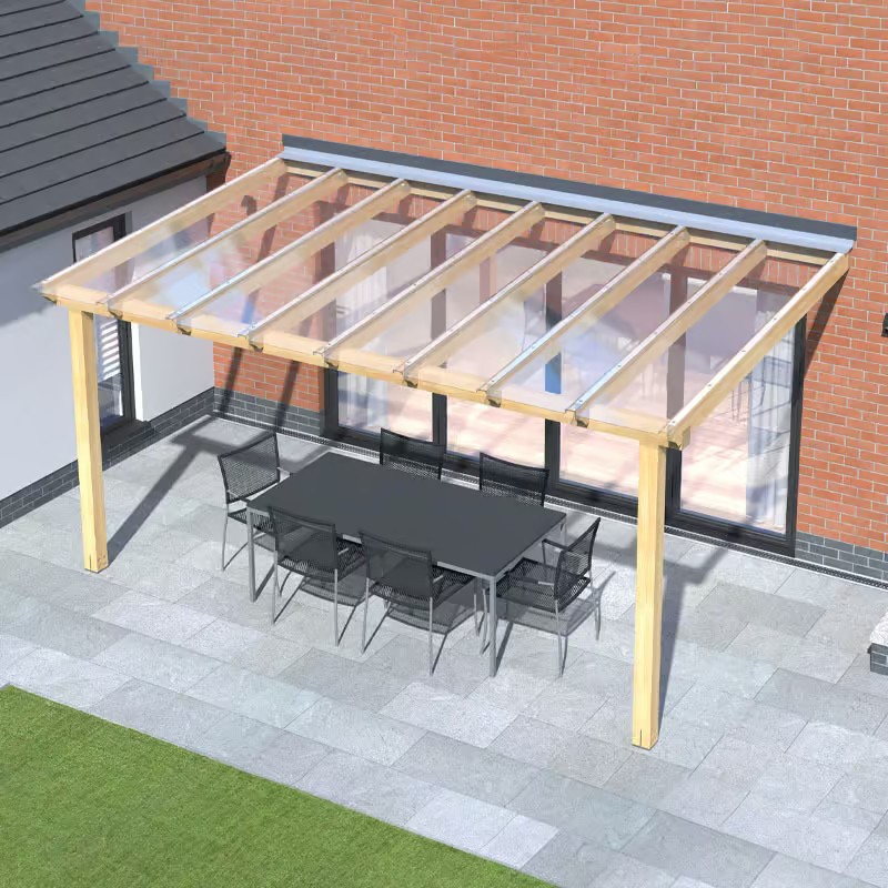 Poly X Modular Polycarbonate Roof Sheet - Clear