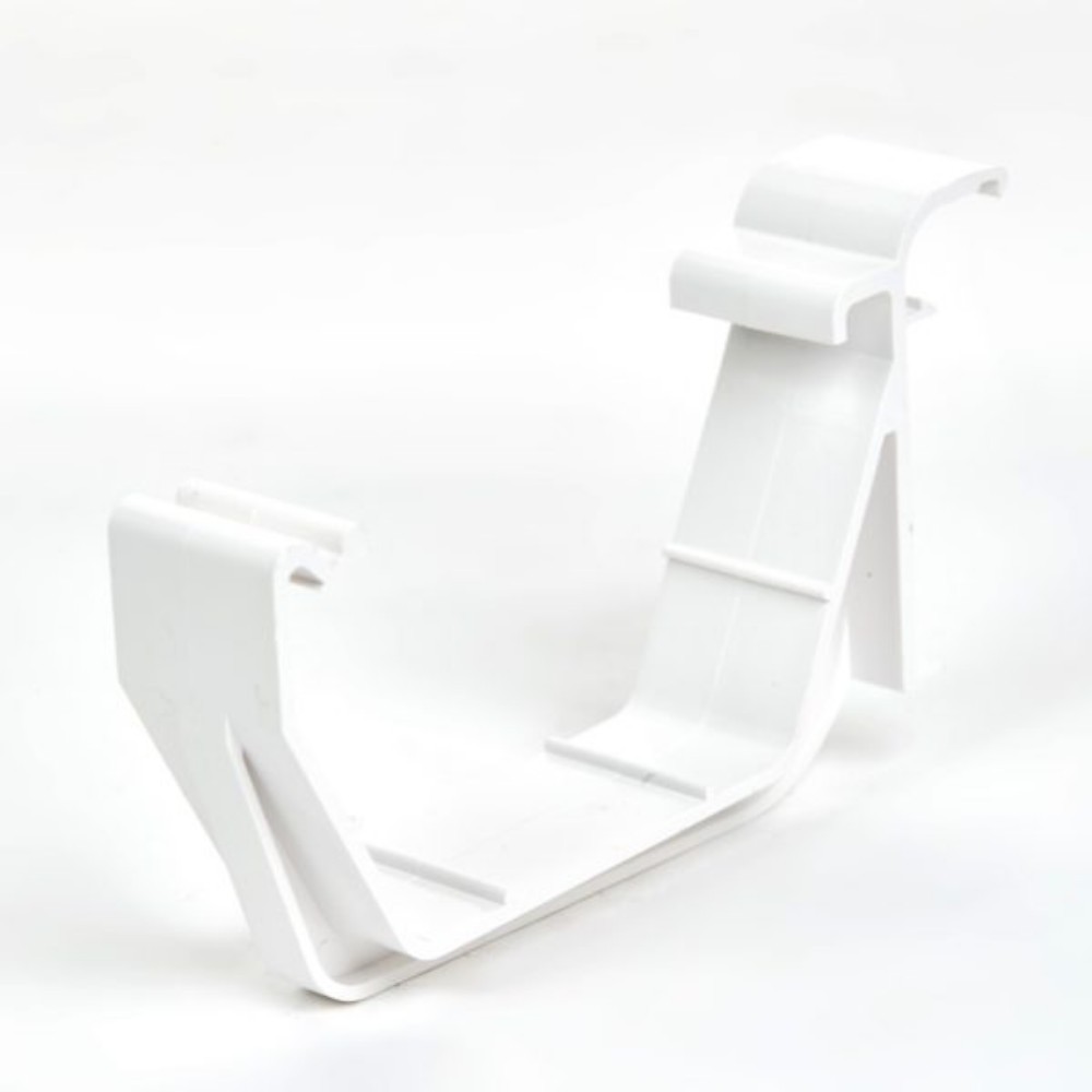 Poly X PVC Clip-In Gutter Bracket - White