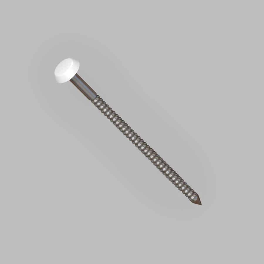 Soffit, Fascia & Capping Board Polytop Fixing Nails - 50mm - White ...
