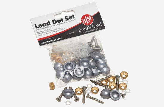 Lead Dots - Lead Domes - 20 Pack | Roofing Megastore