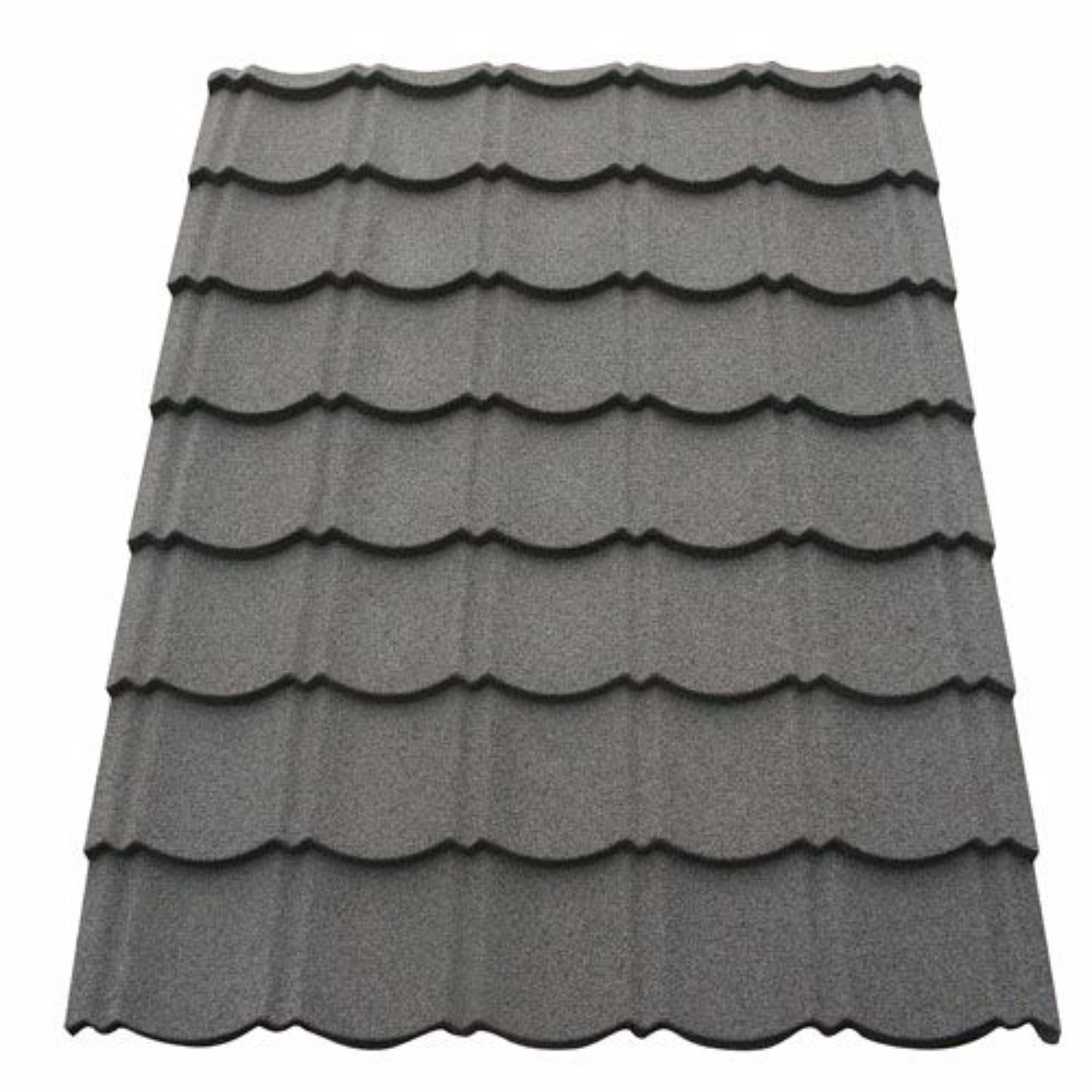 Corotile Lightweight Metal Roofing Sheet - Charcoal - 1140x860mm