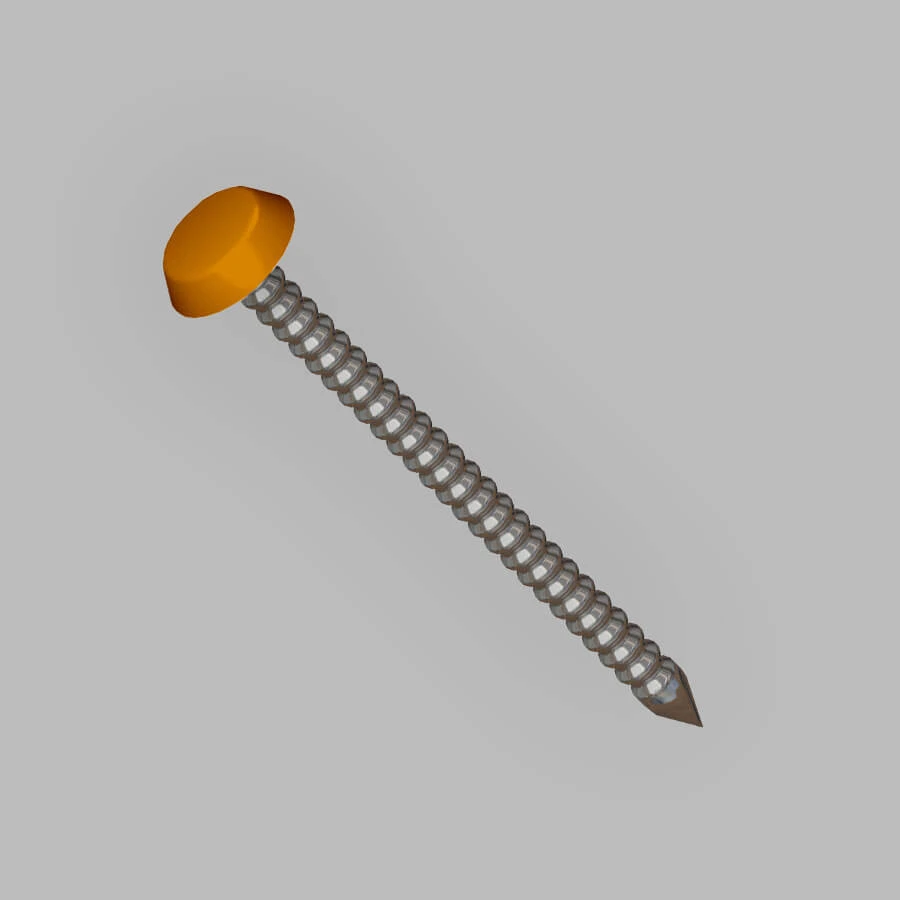 Soffit, Fascia & Capping Board Polytop Fixing Pins - 30mm - Oak (Pack ...