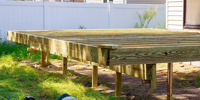 How to Build a Decking Subframe for Composite Decking Boards