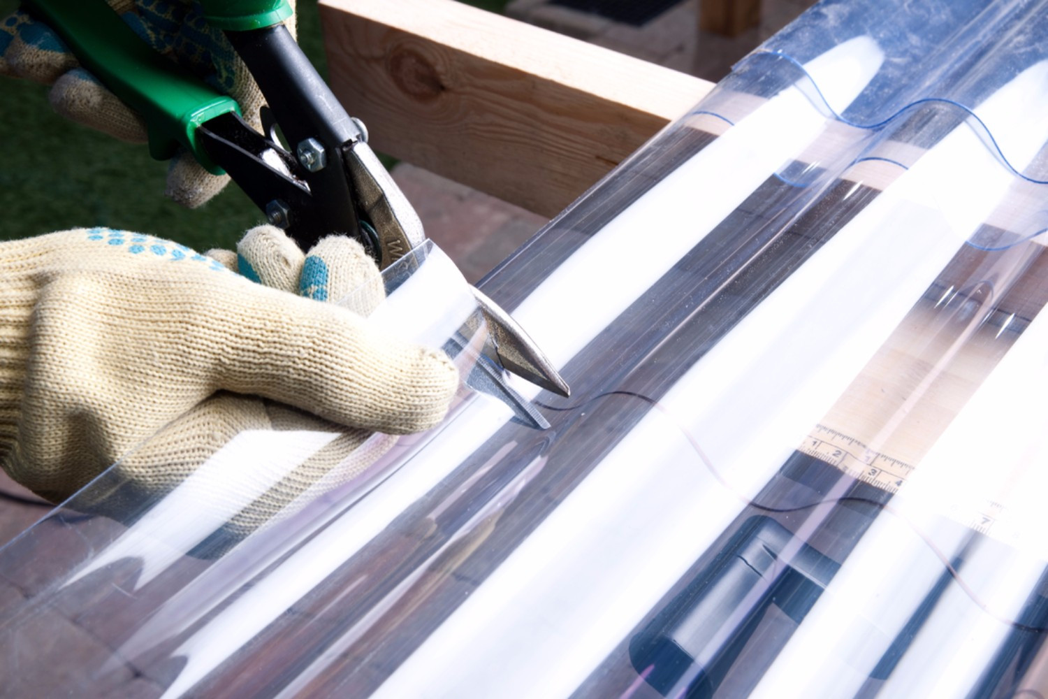 Corolux - Mini Corrugated PVC Wall Flashing - Clear (713mm)