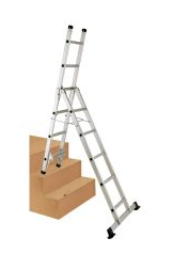 Werner 3 Way Aluminium Combination Ladder
