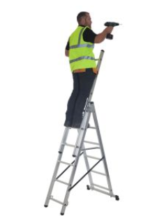 Werner 4 Way Aluminium Combination Ladder