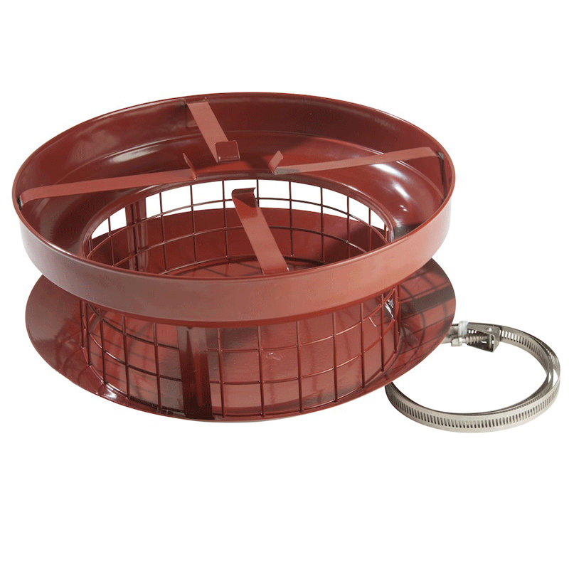 Econocowl Stainless Steel Chimney Cowl - Solid Fuel - 150-250mm