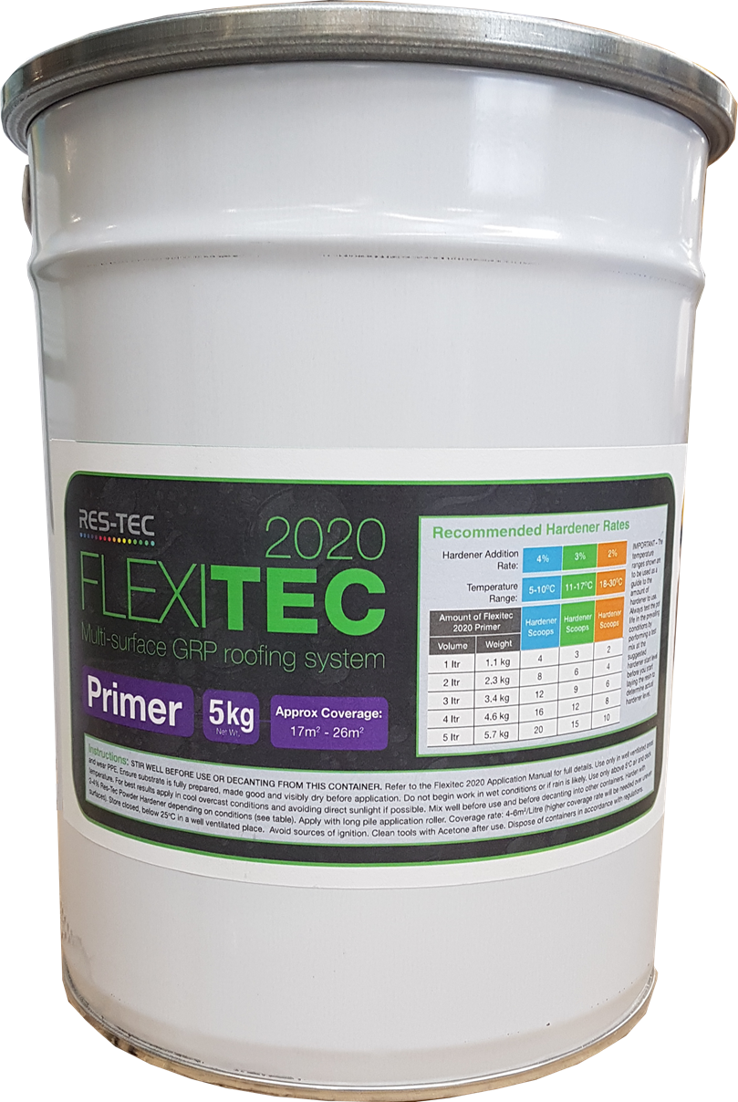 Flexitec 2020 Primer (5kg) | Roofing Megastore