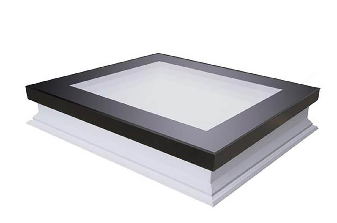 Fakro Flat Roof Window - Flat and Non-Opening - Passive Quadruple ...