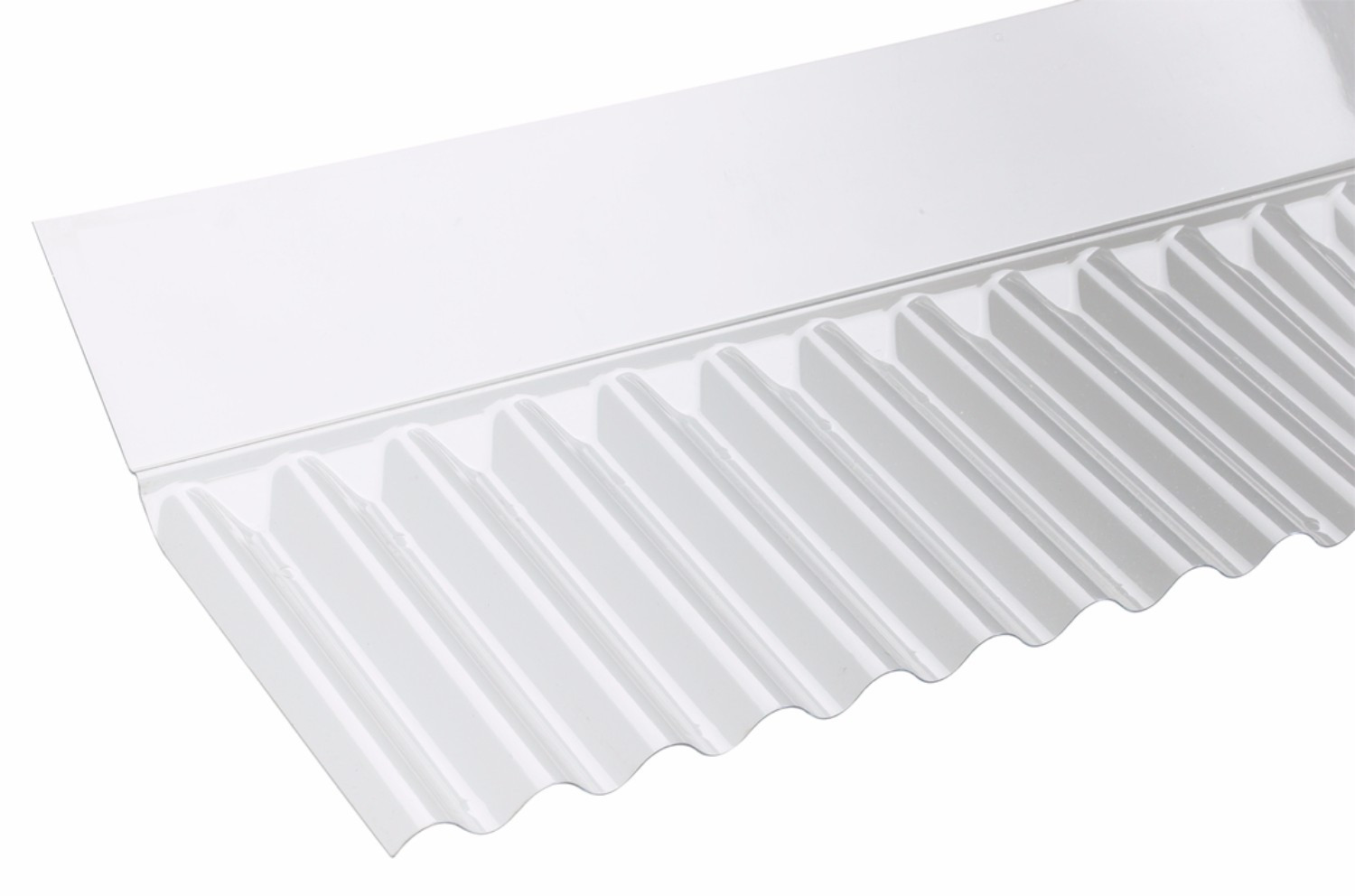 Corolux - Mini Corrugated PVC Wall Flashing - Clear (713mm)