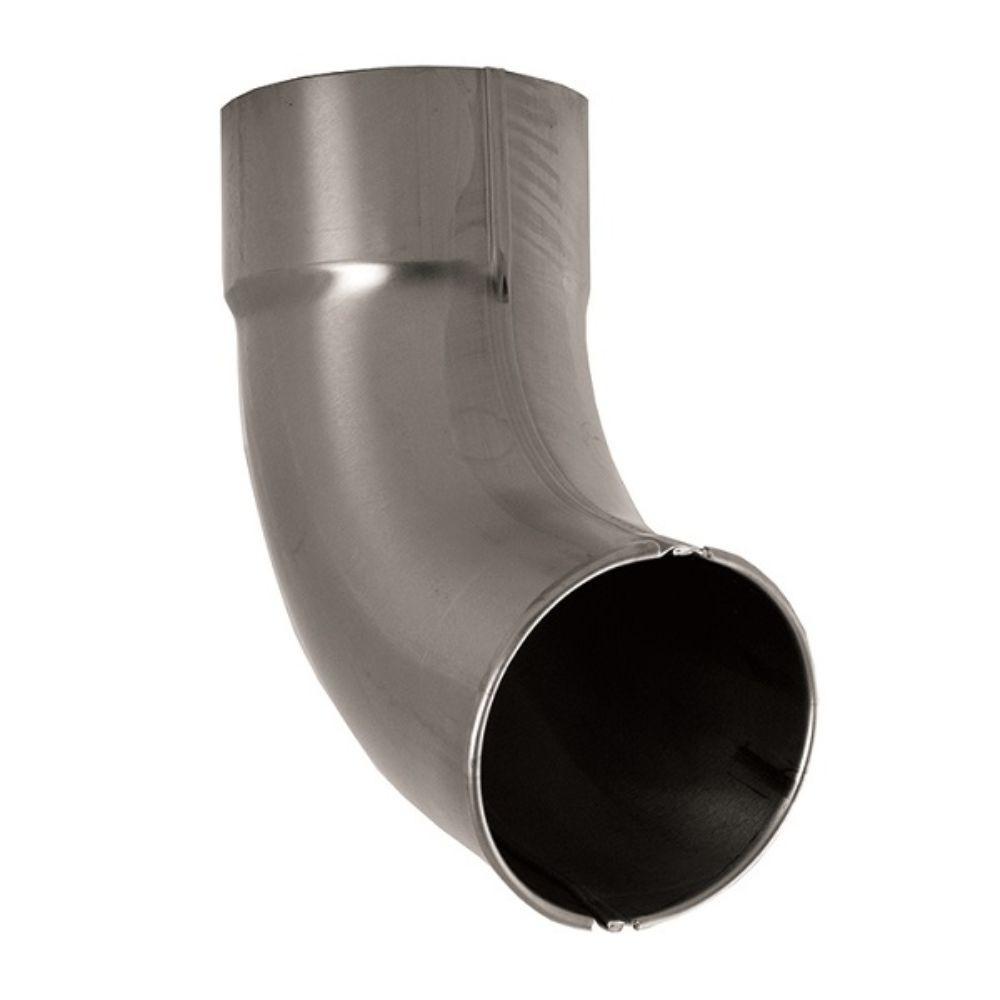 Lindab Steel Guttering - Drain Shoe Pipe - Magestic Galvanised